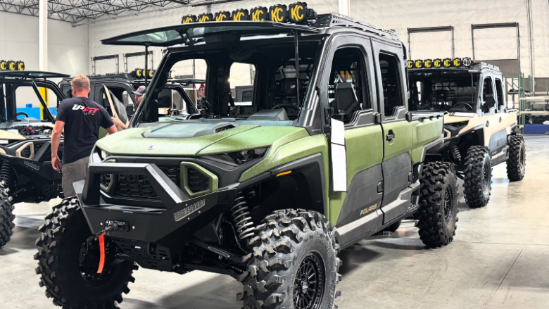 Upfit UTV and OMI reveal fusion-drive for ORVs | Powersports Business