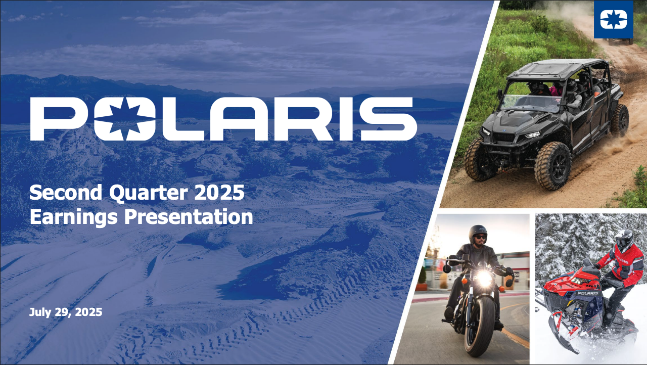 Polaris reports Q2 2025 financial results amid industry headwinds ...