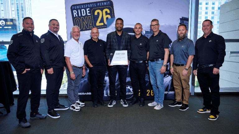 Sheridan Powersports named U.S. Dealer of the Year at Club BRP