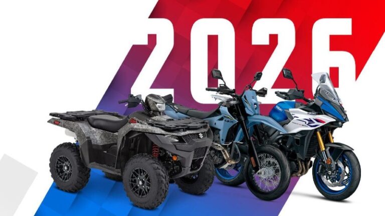 Suzuki brings back popular bike, ATV models to its 2026 lineup ...