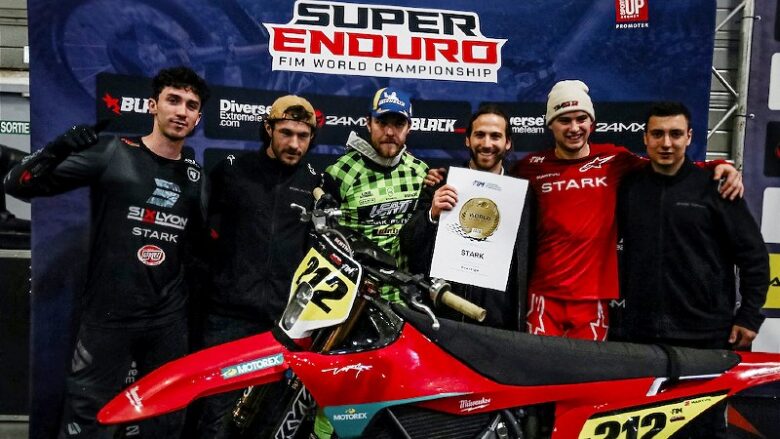 Stark becomes first-ever e-motorcycle to win SuperEnduro title ...