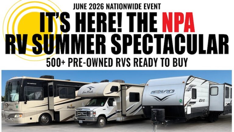 NPA launches 'RV Summer Spectacular' with dealer incentives ...